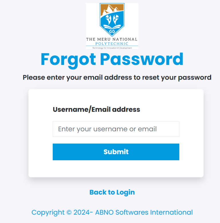 Meru National Polytechnic Student Portal: Access 2025 | shika.co.ke