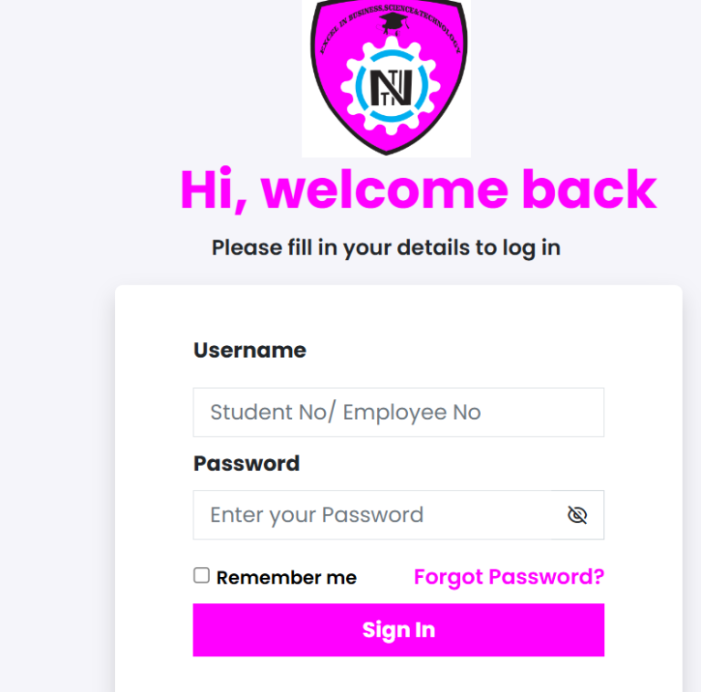 Ntti Student Portal: Your Ultimate Guide 2025 | shika.co.ke